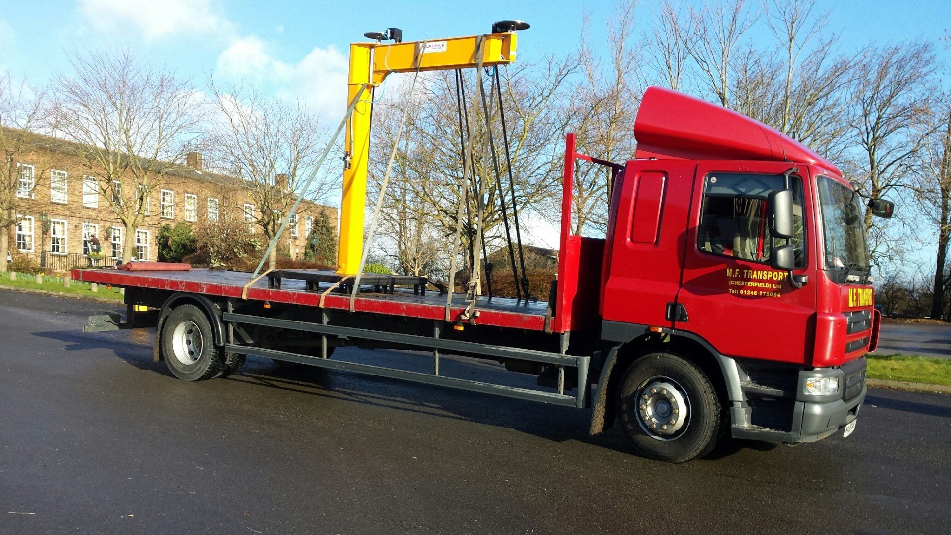Our Logistics Fleet | M.F. Transport (Chesterfield) Limited